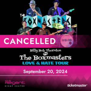 Billy Bob Thornton & The Boxmasters - Love & Hate Tour - Casinos of ...